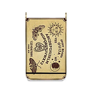 Oyihfvs Ouija Board 2PCs Hanging Laundry Hamper Bag Dirty Clothes Bag Over The Door Cloth Basket with Hooks Storage Space Saving Wall College Closet for Bathroom Bedroom