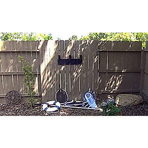 Poolmaster Swimming Pool Maintenance Tool Organizer, Black