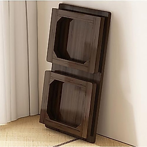Foldable Coffee Table, Japanese Style Tatami Table, Classical Zen Tea Table, Meditation Table (Color : A, Size : 100 * 55 * 31cm)
