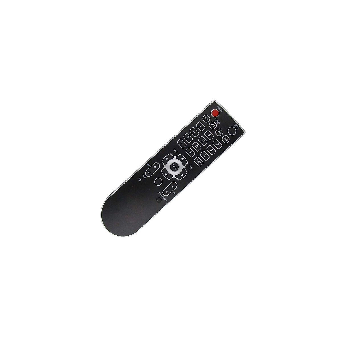 HCDZ Replacement Remote Control for Sylvania LC370SL8 LC370SS8 LC370SS8M LC370SS8M2 LC370SS9 LC370SS9M LED LCD HDTV TV Television
