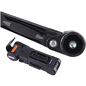 Anti-Theft Folding Bicycle Lock, Hard Alloy Steel, 79Cm, Mountain Bike Lock, Cycling Equipment Accessories
