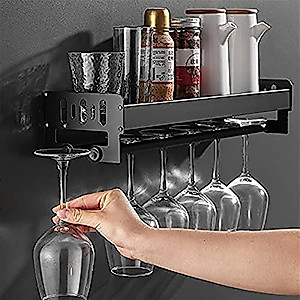 Metal Wine Glass Holder, Wine Glass Holder, Wine Glass Holder Wine Rack Kitchen Decoration (Size : 50cm/19.7in)