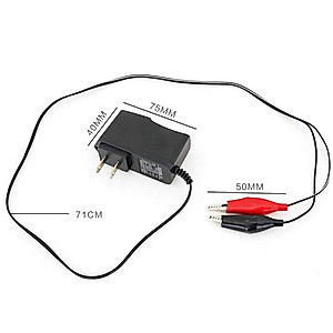 Quayub Universal Portable Car Motorcycle ATV DC 12V/1.2A 15W Smart Fast Rechargeable Battery Charger Tender Maintainer