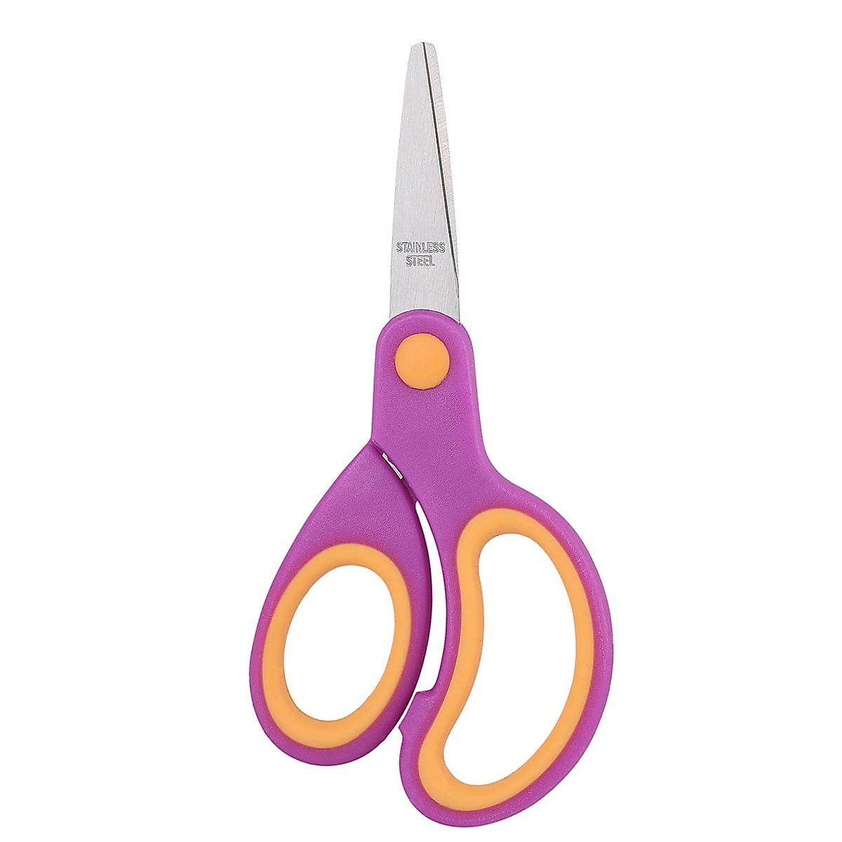 5" School Pack of Kids Scissors Bulk Set for Student With Soft Comfort-Grip Handles, 36 Packs