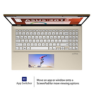 ASUS VivoBook S15 Thin & Light Laptop, 15.6” FHD, Intel Core i5-8265U CPU, 8GB DDR4 RAM, PCIe NVMe 512GB SSD, Windows 10 Home, S532FA-DB55-GN, Moss Green