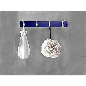 Non-Punching Durable Towel Rack Aluminum Alloy Bathroom Toilet Door Rear Wall Shelf Hook Wall Hanger Butterfly B1