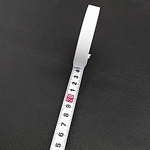 Micro Traders Metal Steel Measure Tape Self Adhesive Metric Scale Ruler Reads L to R for T-Track Router Table Band Saw Woodworking Tool