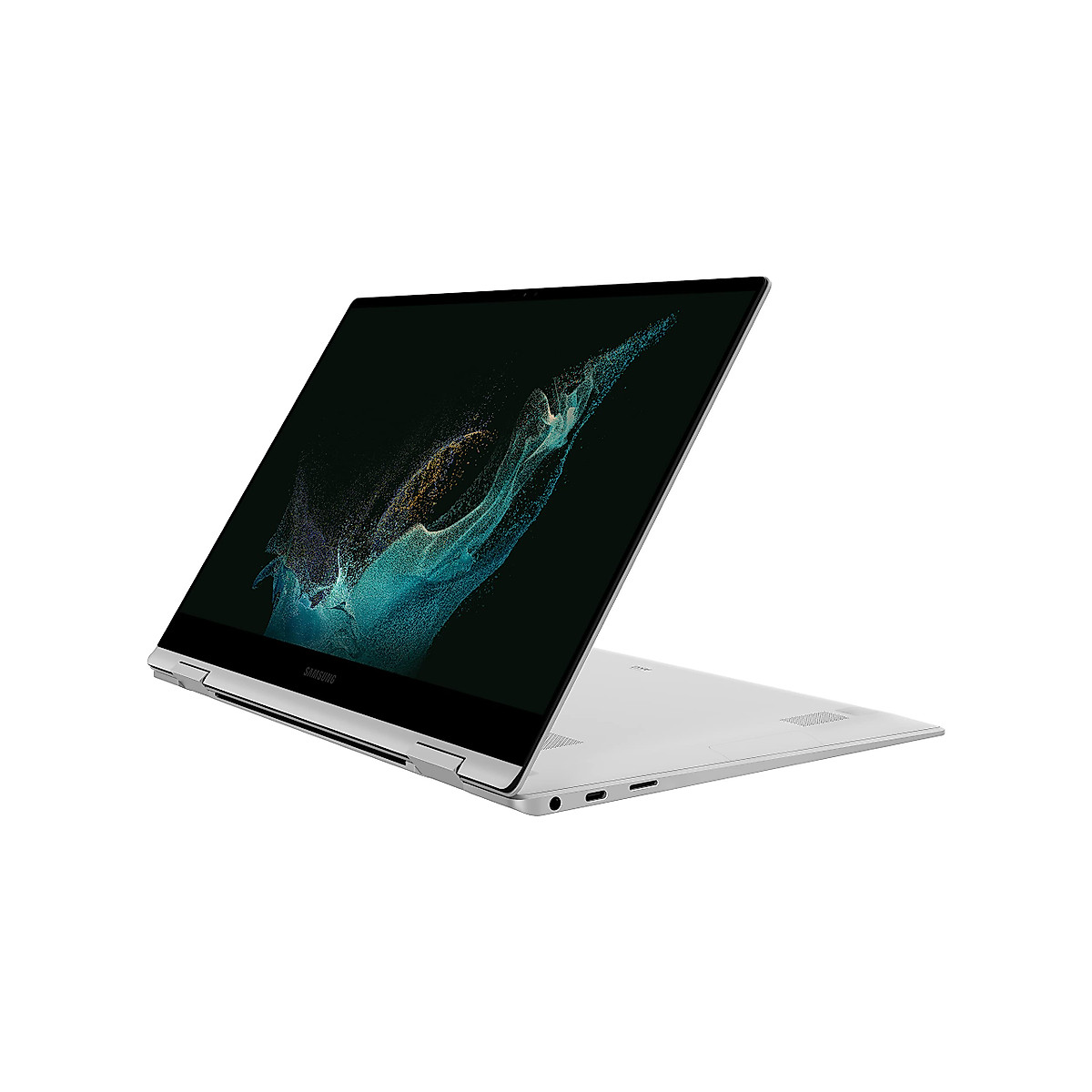SAMSUNG 15.6" Galaxy Book2 Pro 360 Laptop Computer Intel i5 - 1240P/ 16GB / 256GB, Windows 11 Pro , 12th Gen Intel Core Processor, Evo Certified, 2022 Model, NP954QED-KJ1US, Silver