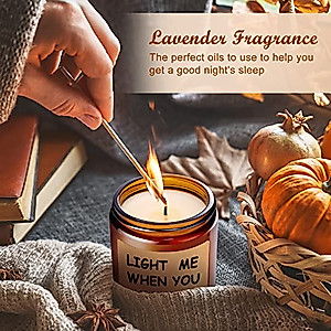 Birthday Gifts for Men - Light Me When You Want A BJ Candle - Anniversary Romantic Gifts for Him - Birthday Funny Gift for Men Husband - Candles Gifts for Men Him