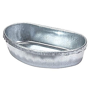 Pet Lodge Rabbit Metal Cage Cup Durable, Mountable Feeding & Watering Bowl for Small Animals (1 Quart) (Item No. ACU5)