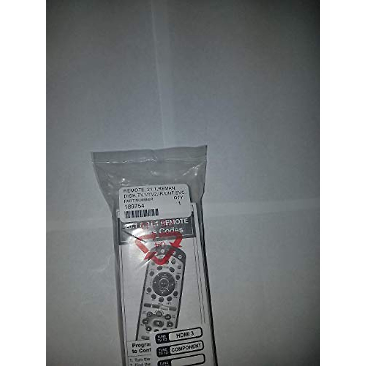 Dish Network 21.1 IR/UHF PRO Universal Remote