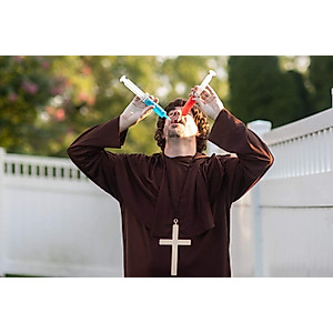 EZ-Inject 25 Pack (1oz) Jello Shot Syringes Combo with Tray/Racking Stand - 100% Safe & Reusable Plastic Syringes for Jello Shots - Small Syringe Shots Holiday and Halloween Party Supplies for Adults