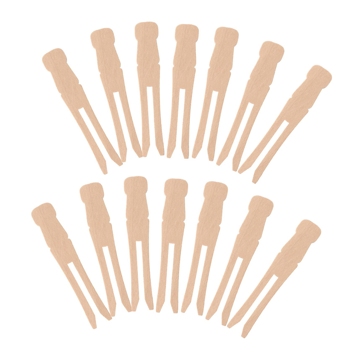 SOESFOUFU 100pcs Wooden Clothespins Clothes Clips Clothespins Clips Wood Clothespins Clothes Pegs Clothesline Laundry Pegs Windproof Clothespins Quilt Clamp Blanket Fixing Clamp Clothing Peg