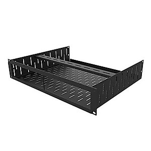 Penn Elcom Custom Media Rack Shelves Compatible with 2 x Sonos Amp Units