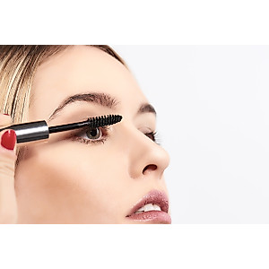 Mineral Mascara by EVXO - All Natural, Organic Ingredients, Hypoallergenic, Vegan, Cruelty Free, Gluten Free (Black)