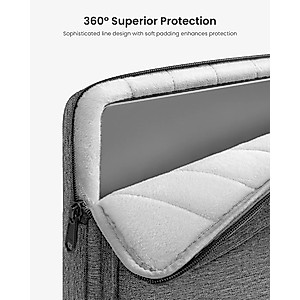 tomtoc Laptop Shoulder Bag for 14 Inch MacBook Pro M4/M3/M2/M1 Pro/Max 2024-2021, 13.5-14.4 Surface Laptop 6/5/Studio 2, Surface Book 3, 360 Protective Case Fit Asus VivoBook