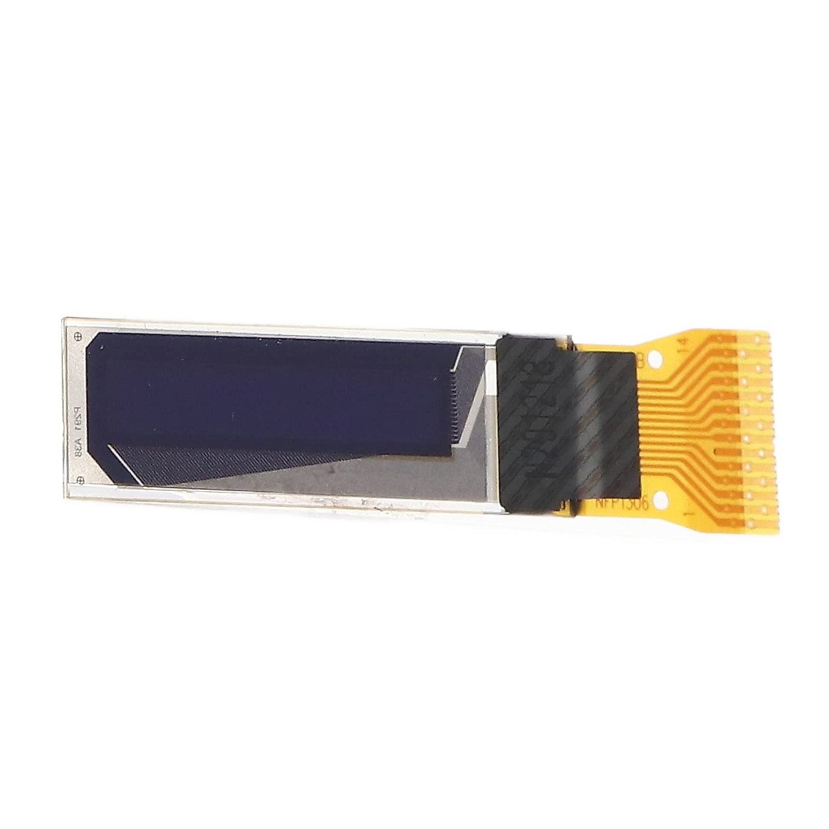 Digital LCD Board Accessory, SPI IIC Interface 96x16 LCD Display Module 14 Pin 4Pcs Wide Compatibility for Electronics Electrical and Engineering