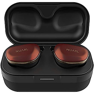 NUARL N6 Pro TWS True Wireless Stereo Earphones Earbuds Bluetooth5 11hr Playback aptX with HDSS IPX4 N6PRO-RC(RED Copper)