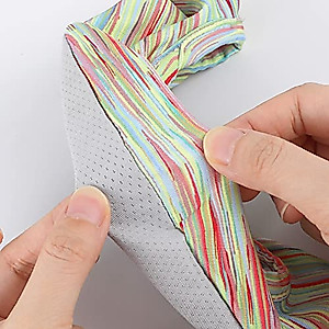 TOYMIS Adjustable VR Mask Sweatband, Breathable VR Eye Mask Washable VR Cover for Women Men Kids Exercising ( 3 Pieces)