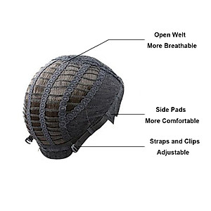 BERON Black Wig for Womens Short Curly Wavy Bob Hair Wigs with Bangs Movie Cosplay Costume Wig Heat Resistant Synthetic Wig Daily Party Use