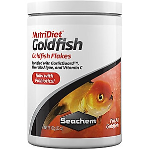 Seachem NutriDiet Goldfish Fish Flakes - Probiotic Formula with GarlicGuard 100g