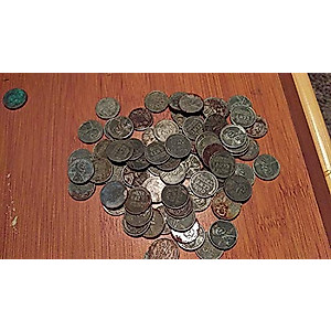 Full Roll of 1943 circulated steel pennies by US Mint