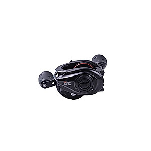 Abu Garcia REVO4 SX Revo SX Low Profile Fishing Reel, black/red
