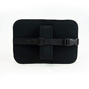 Primo Passi Backseat Baby Car Mirror for Infant Rear Facing, Baby Car Mirror, Safety Car Seat Mirror Rear Facing with Wide Crystal Clear View, Shatterproof (Black Melange)