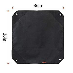 Perfitel AC Cover for outside units -Central air conditioner Cover Defender-Waterproof Heavy Duty Top Air Conditioner Cover (36X36 inch)