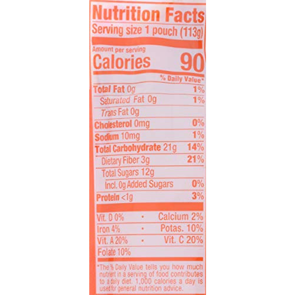 HAPPY TOT Organic Banana, Carrots, & Strawberries Immunity Baby Food, 4 OZ