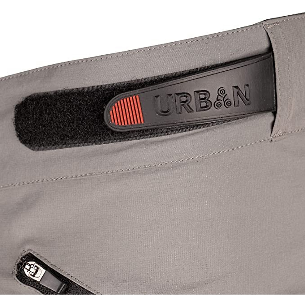 Urban Cycling Apparel Men's MTB Mountain Bike Shorts with Pad (X-Large, Grey)