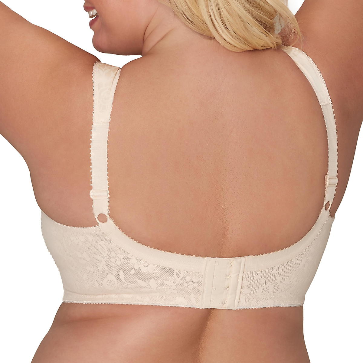 Playtex Women's Plus Size 18 Hour Original Comfort Strap Bra #4693, Natural Beige, 46 D