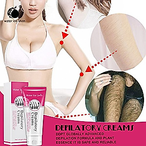 Hair Removal Cream - Premium Depilatory Cream - Skin Friendly Painless Flawless Hair Remover Cream For Women and Men