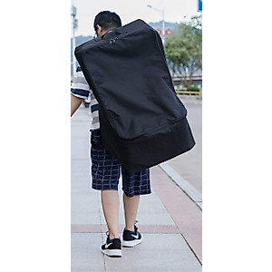 Quickway Imports Universal Car Seat Backpack Travel Bag, Large Padded Protector Bag for Airplane, Gate Bag Check with Padded Adjustable Straps