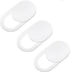 Privacy Camera Cover Security Blocker Webcam Closure White Compatible with TCL 20S, 20 SE, Pro 5G