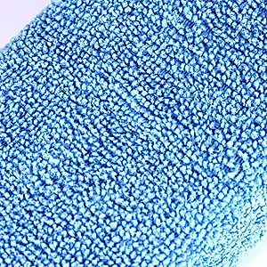 Carkio Car Wash Microfiber Sponges Block House Clean Sponge 5 inch Round Microfiber Waxing Sponge Car Cleaning Kit Pad (10pcs)