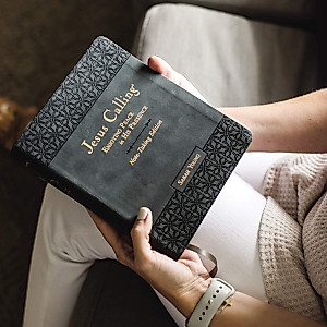 Jesus Calling Note-Taking Edition, Leathersoft, Black, with Full Scriptures: Enjoying Peace in His Presence (A 365-Day Devotional and Prayer Journal)