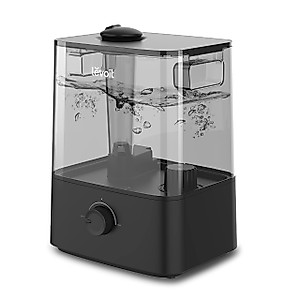 LEVOIT 60-Hour Humidifiers & 10-Pack Humidifier Replacement Filters, Capture Fine Particles in Water Tank to Improve Humidification Efficiency, White