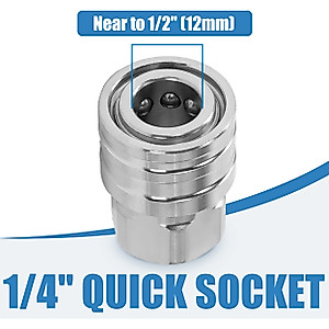 JOEJET Power Washer Extension Wand, 1/4" Pressure Washer Quick Connect Fittings