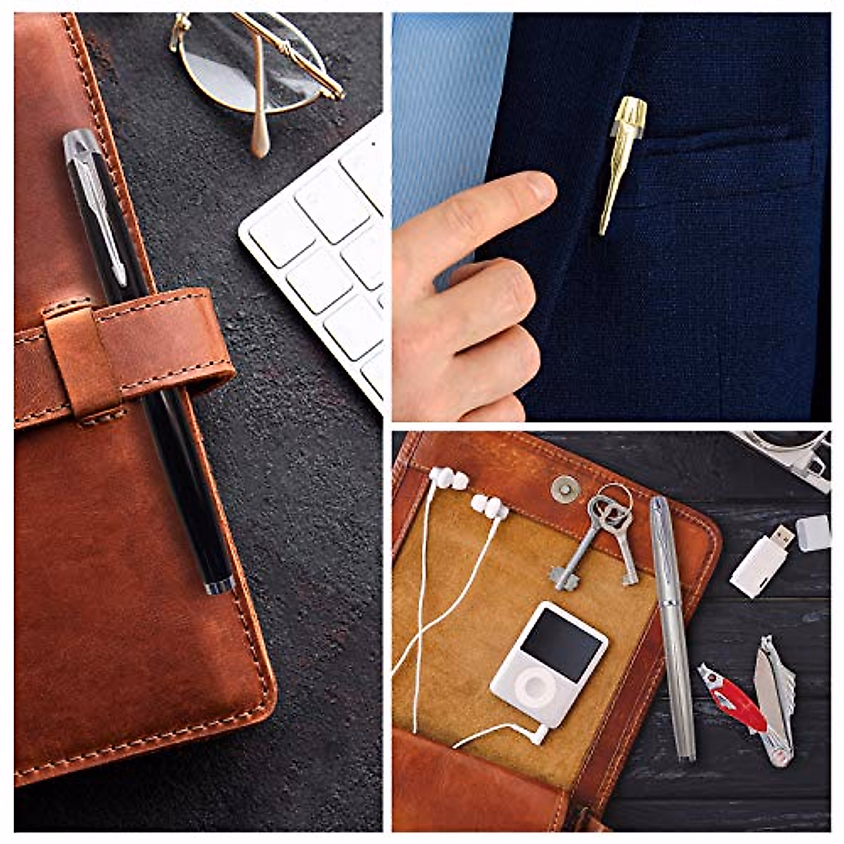 Personalized Pens Custom Engraved Pen with Name, Refillable Medium Refill, Personalized Gifts for Men Women