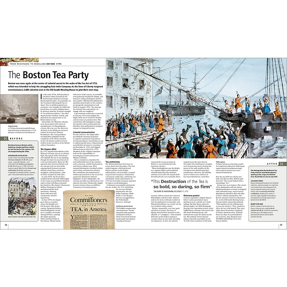 The American Revolution: A Visual History (DK Definitive Visual Histories)