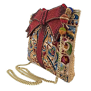 Mary Frances womens Mary Frances Wrap It Up Crossbody Handbag Bag, Multi, One Size US