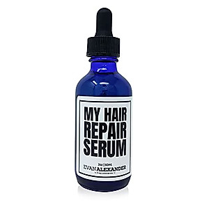 Evan Alexander Grooming MY Hair Serum for Men - Vegan Saw Palmetto Hair Growth Oil and Follicle Support with Pumpkin Seed Oil, and Rosemary Essential Oil - Lightweight - 2 oz - Peppermint Scent