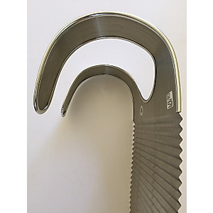 Zydeco Washboard "Standard 24"EDGE TRIM" Key of Z Rubboards Frottoir Scrubboard Percussion Instrument Free Scratchers Handmade Louisiana Made By Tee Don Authentic Original Silver