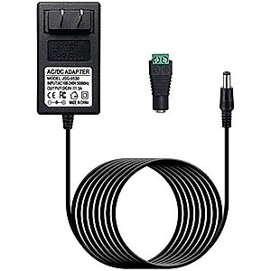 FEIYIU DC 5V 3A Power Supply Adapter Converter for WS2812B WS2811 WS2801 SK6812 LED Pixel Strip Light CCTV Camera Security System