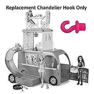 Barbie Replacement Parts Camping Van - CJT42 RV Pop Up Camper Vehicle Playset ~ Replacement Chandelier Hook