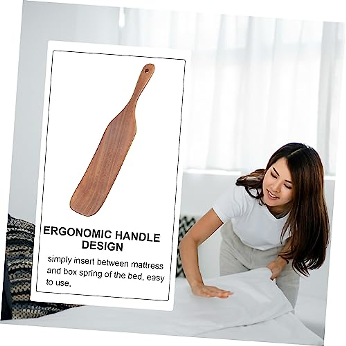 Matress Sheets Mattress Lifter Mattress Risers Lifter for Bed Sheet Change Mattress Lifting Tools Hand Flat Shovel Suite Bed Skirt Wooden Coffee Effort Saving Lifter