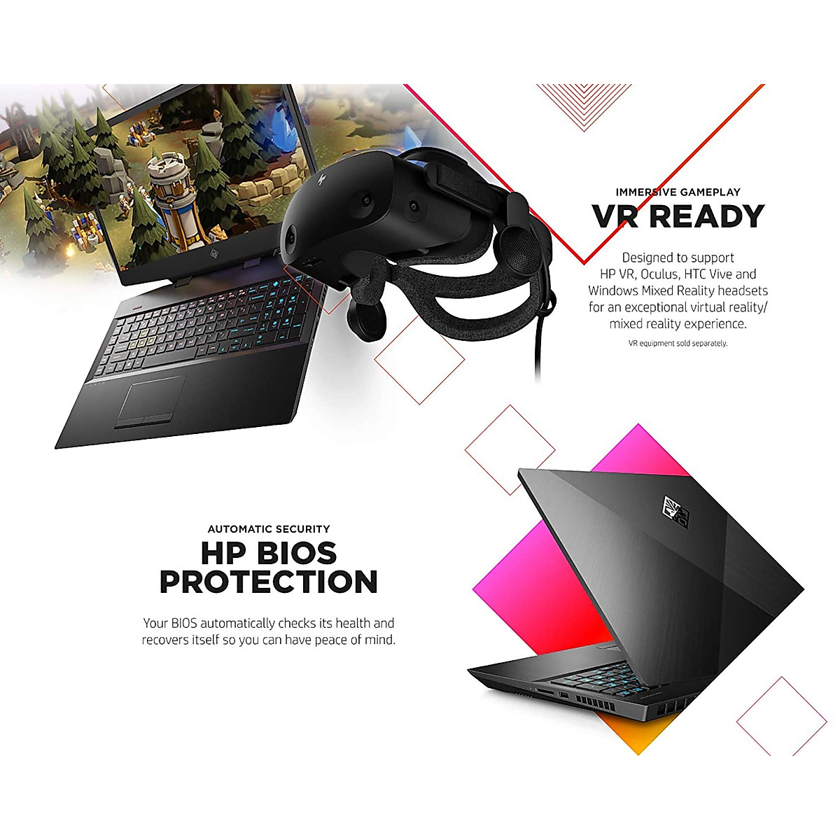 HP OMEN 17 Premium Gaming Laptop PC, 17.3 FHD 144Hz IPS Display, Intel Core i7-10750H, RTX 2070 8GB, 32GB DDR4 RAM, 1TB SSD + 1TB HDD, Webcam, RGB Backlit Keyboard, WiFi 6, Win 10 Home, Black