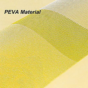 Waterproof Tablecloth Simple Pattern Spillproof Wrinkle Resistant Table Cloth for Kitchen Dinning Tabletop Decoration Outdoor Picnic Rectangle 54 x 70 Inch(2, Yellow)