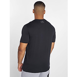 Under Armour Men's UA Sportstyle Left Chest Short Sleeve Shirt LG Black